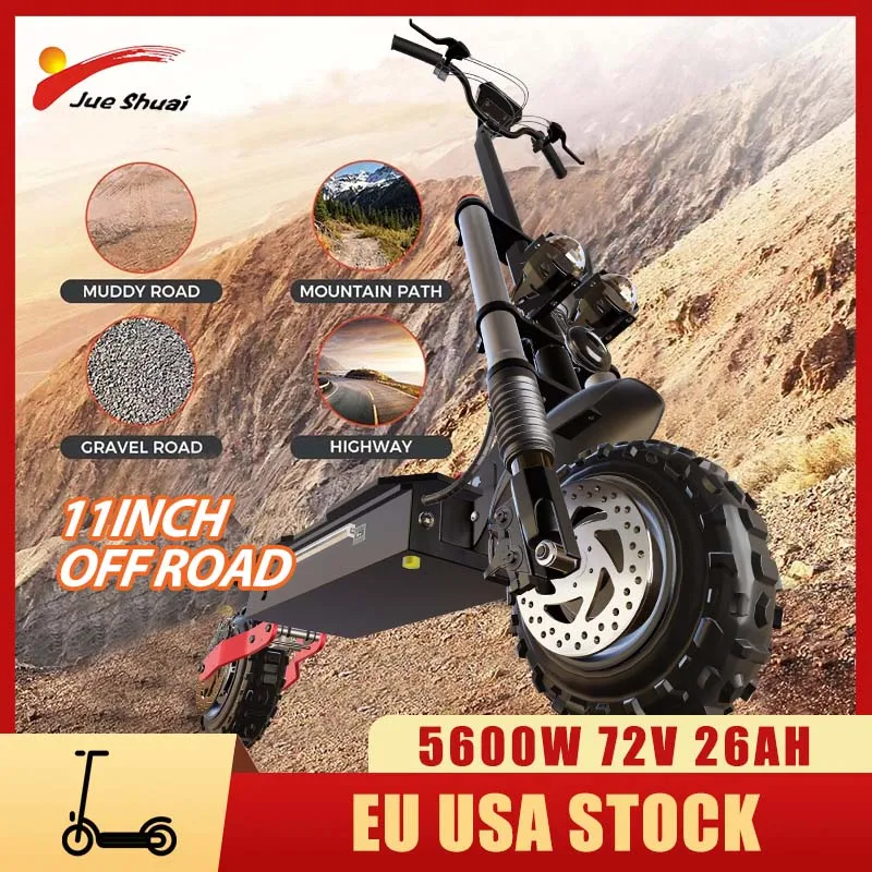 72V-5600W-X60-Electric-Scooter-90KM-H-Top-Speed-11Inch-Off-road-Tires ...