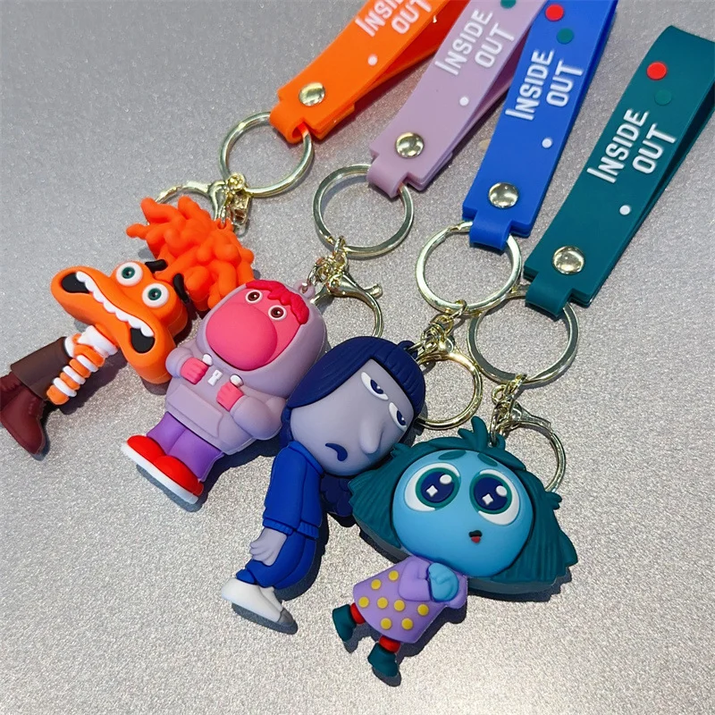 Disney-Inside-Out-Keychains-Anime-Figure-Joy-Anger-Disgust-Fear-Anxiety ...