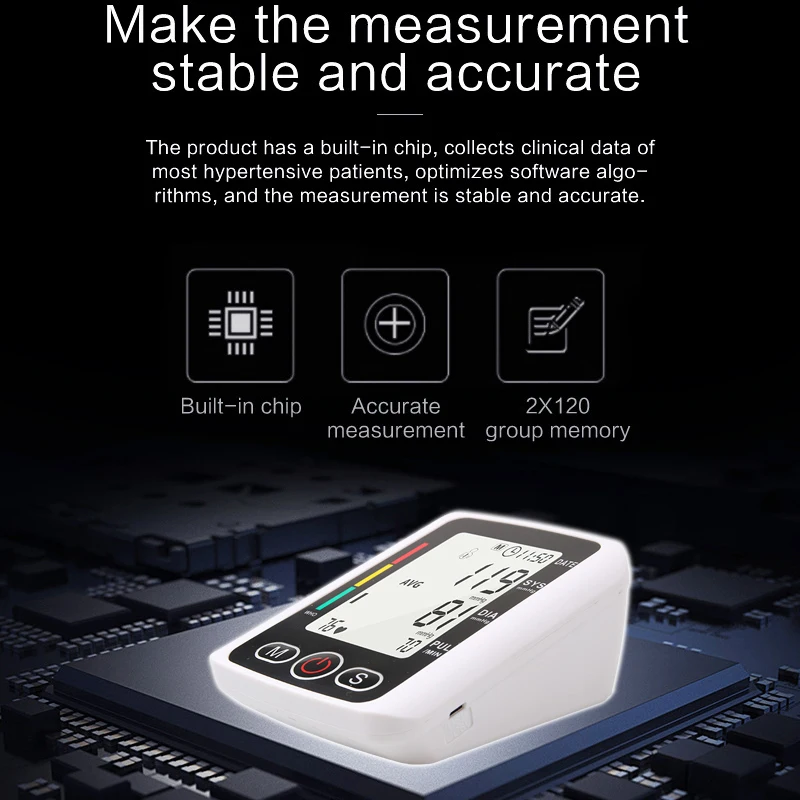 Digital Arm BP Blood Pressure Monitor