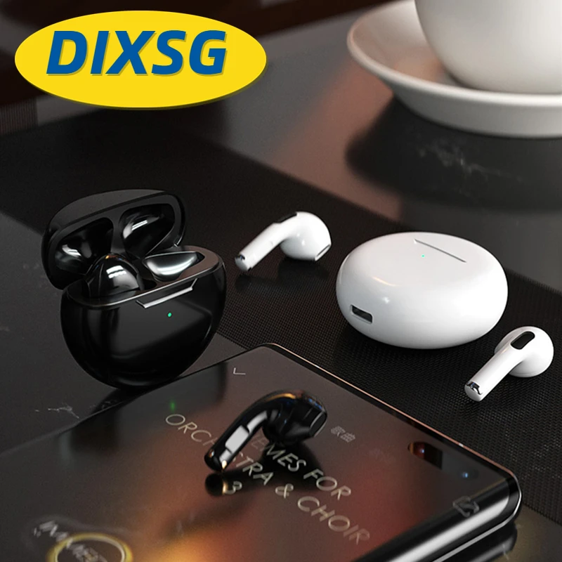 Pro6 TWS Bluetooth Earphones Mini in Ear Earbuds J6 Wireless Headphones ...