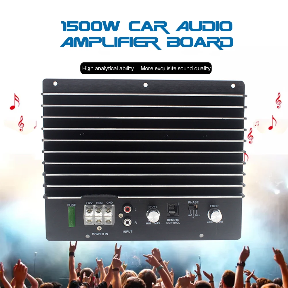 12V-1500W-Mono-Car-Audio-Amplifier-Powerful-Bass-Subwoofer-Amplifier ...
