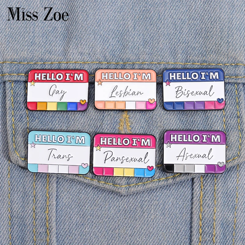 Hello-I-m-LGBT-Enamel-Pins-Custom-BI-Pan-Asexual-Trans-Gay-Lesbian ...