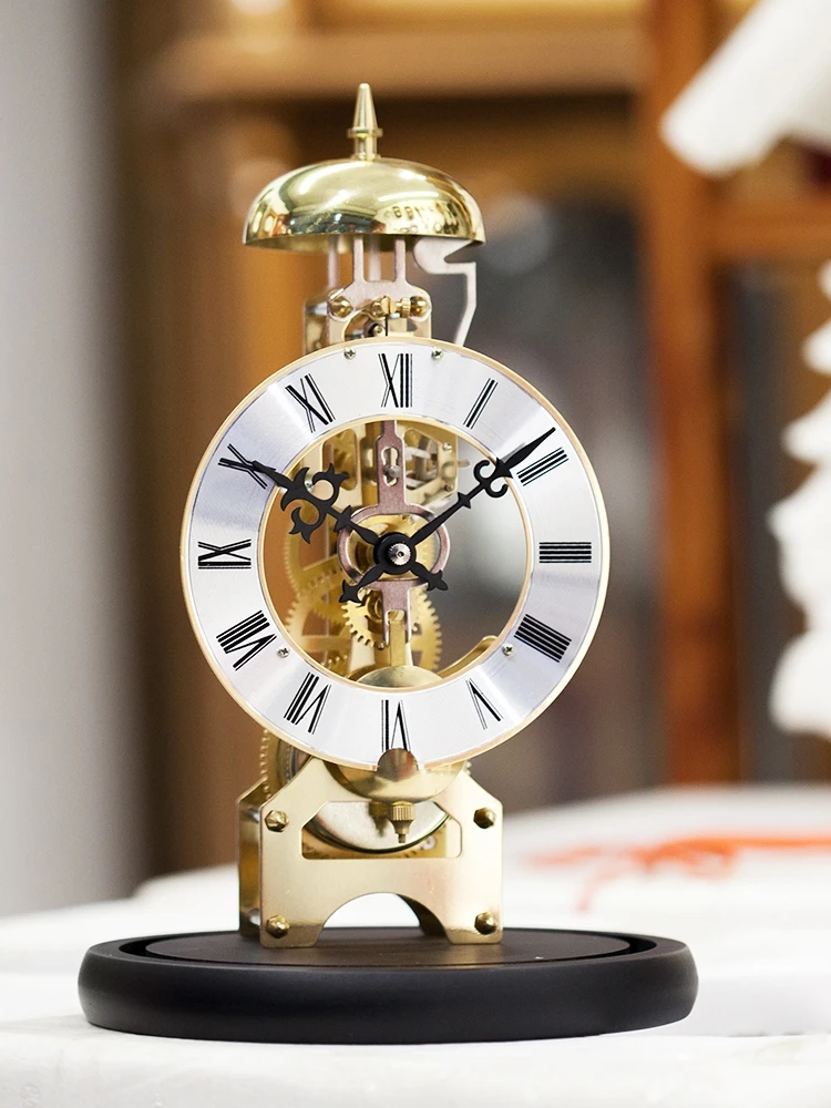 Metal Skeleton Clock