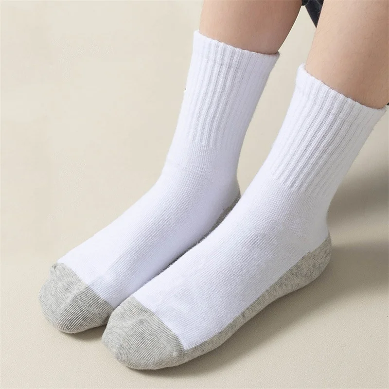 Children-s-Socks-Boy-Cotton-White-Kids-Baby-For-Boys-Spring-Autumn ...