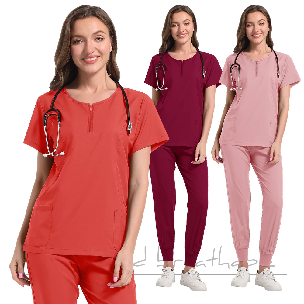 Medical-Scrubs-Women-Uniforms-Nurse-Accessories-Hospital-Spa-Uniform ...
