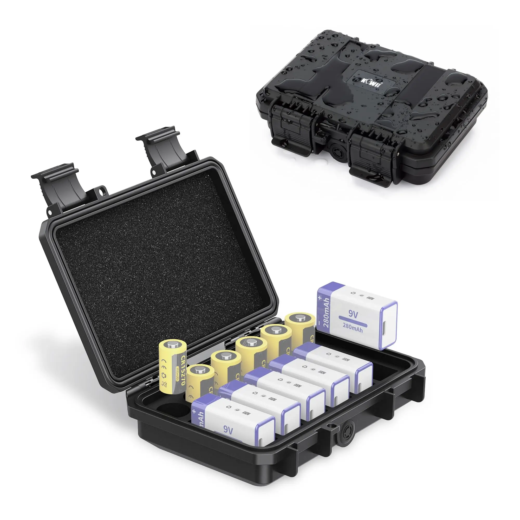 Battery-Storage-Organizer-Box-for-6x-CR123A-CR16340-CR18350-CR15270-and ...