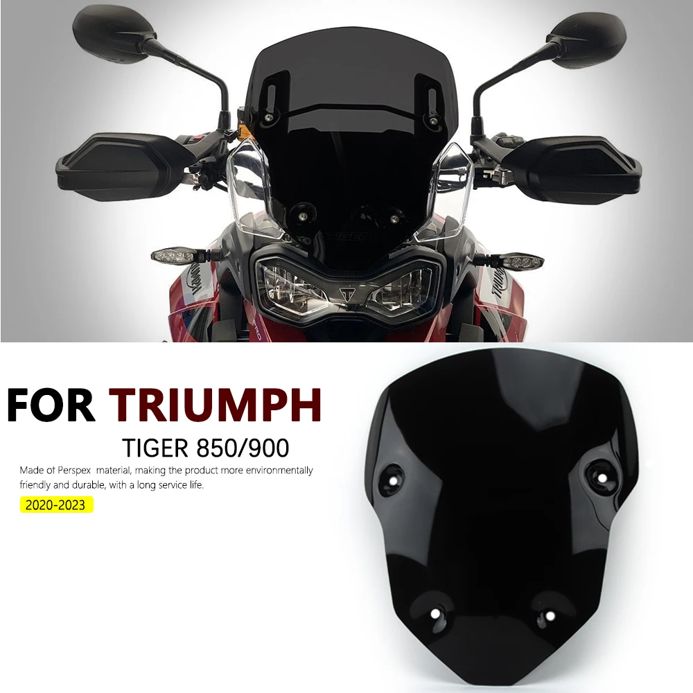 For-Triumph-Tiger850-Tiger900-Windscreen-Windshield-For-Tiger-850-Tiger ...