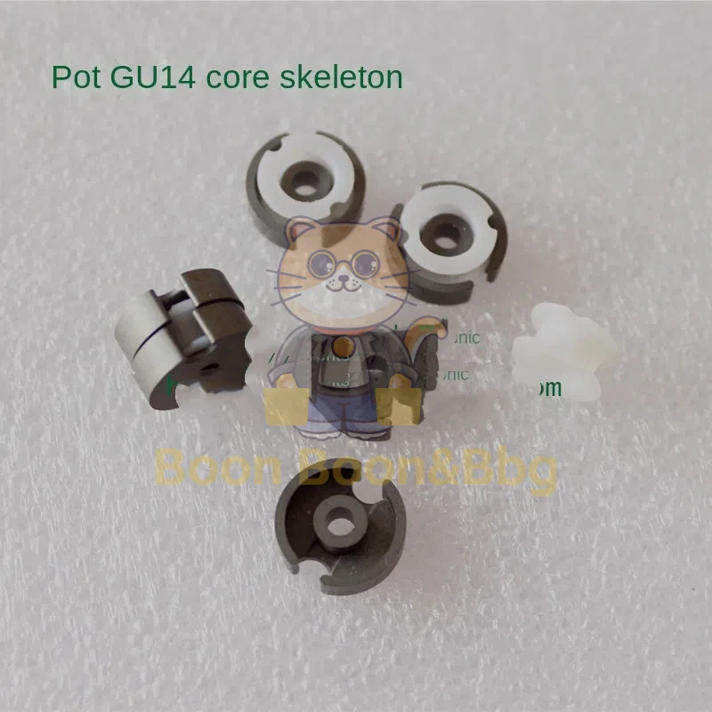 Can shaped GU14 magnetic core matching skeleton with a set of ferrite ...