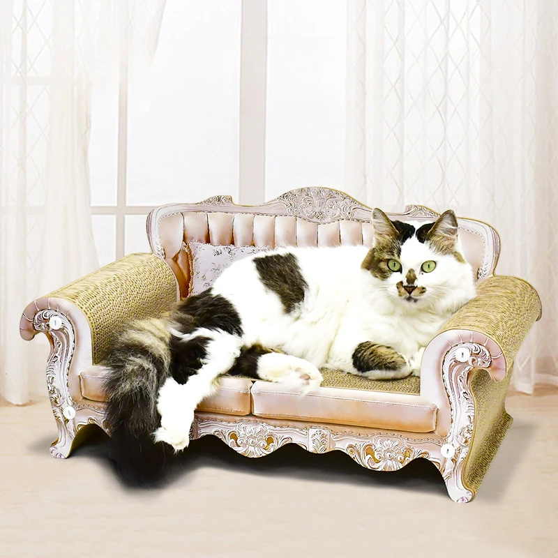 European-classical-Cat-Scratcher-Sofa-Bed-Corrugated-Cardboard ...