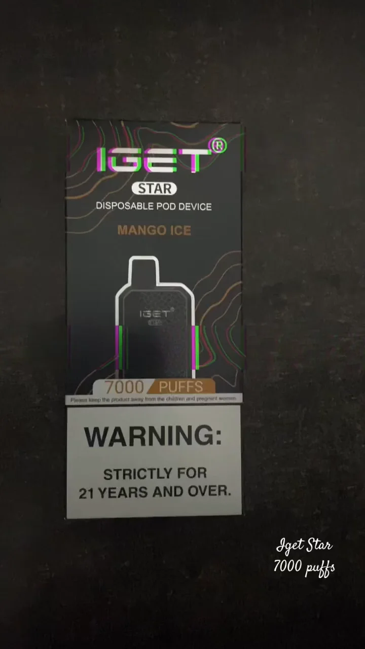 IGET STAR 7000 Puffs Disposable Vape/E-Cigaret | Daraz.com.bd
