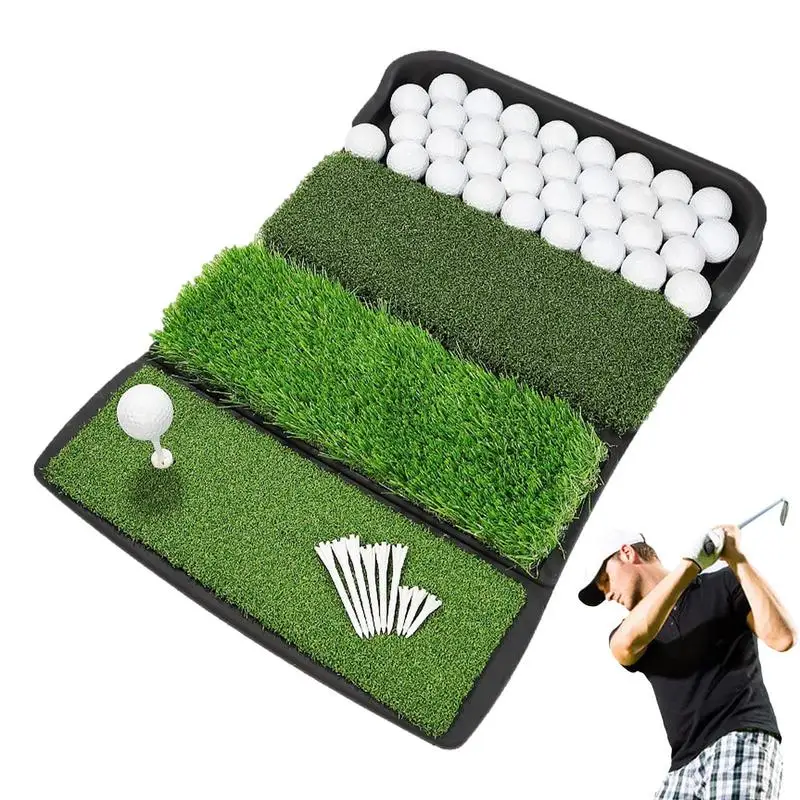 Golf-Hitting-Mat-Outdoor-Golf-Pads-Practice-Training-Lawn-Indoor-For ...