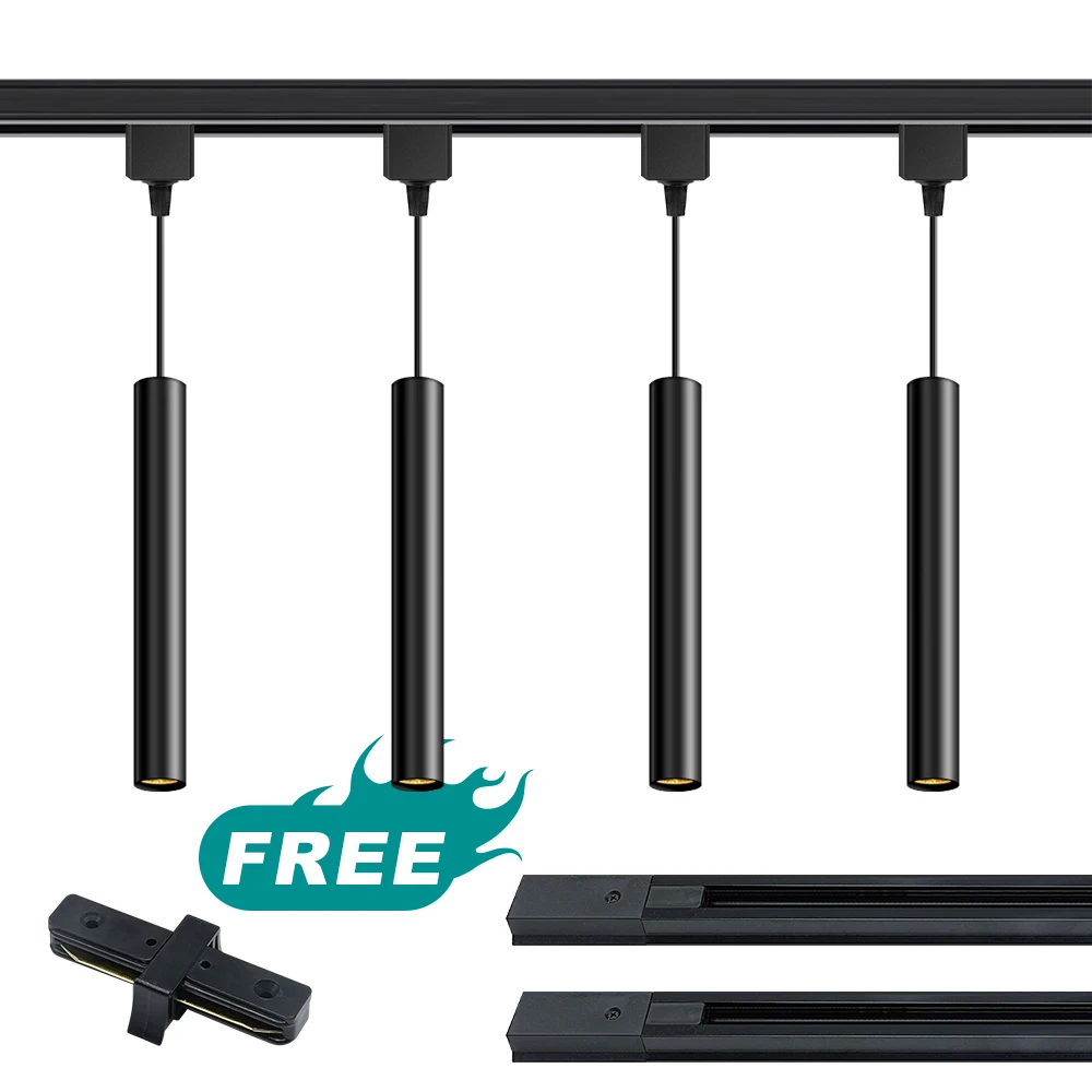 Led-Track-Light-Aluminum-Long-Tube-Spot-Light-Rail-Ceiling-Track ...