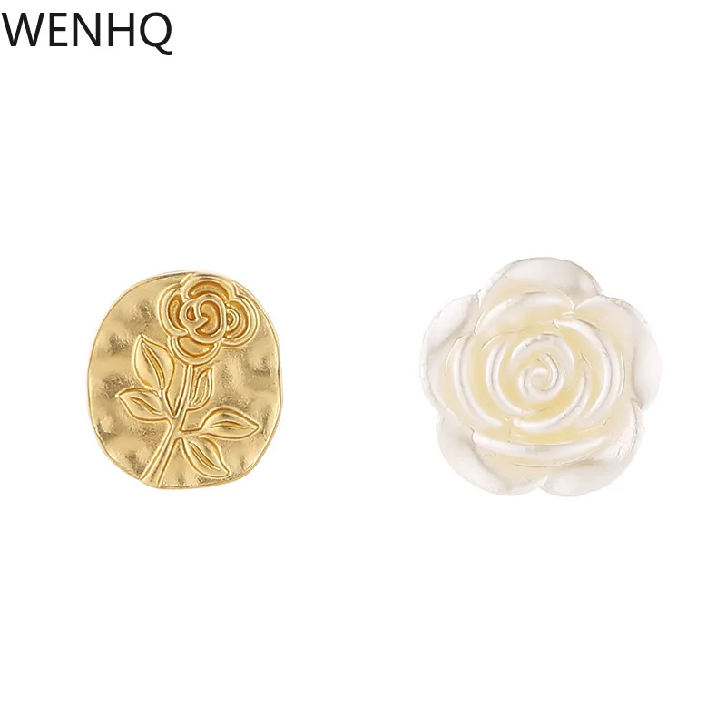 Clip-de-broche-de-flor-rosa-para-pendientes-espiral-de-Mosquito-Simple ...