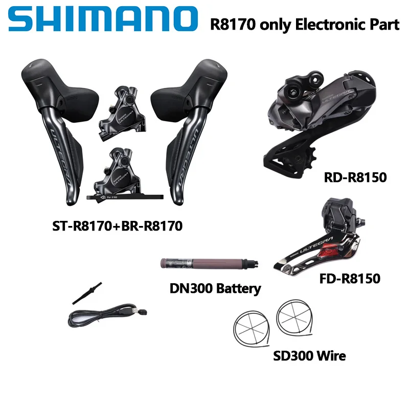 Shimano R8170 Di2 Only Electronic Part 2x12S R8150 Front/Rear ...