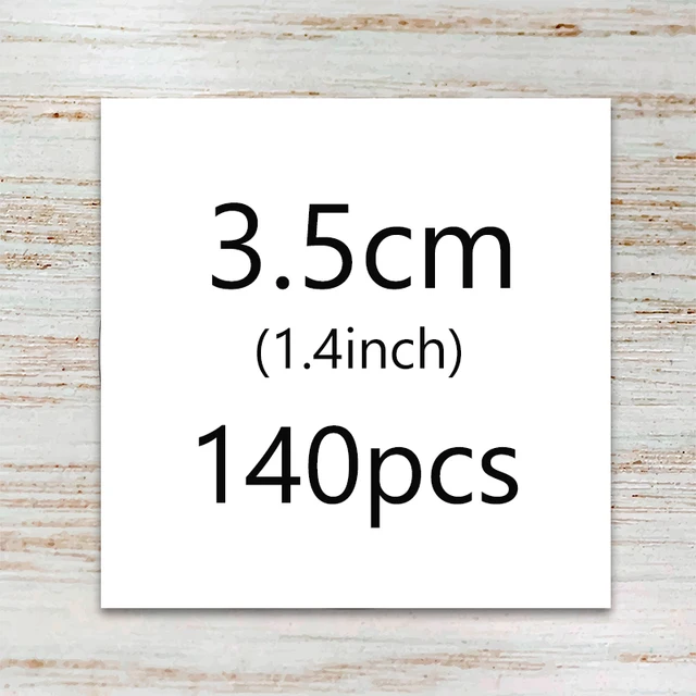 3.5/4.5/6cm Custom Sticker and Customized Logos Wedding Birthdays ...