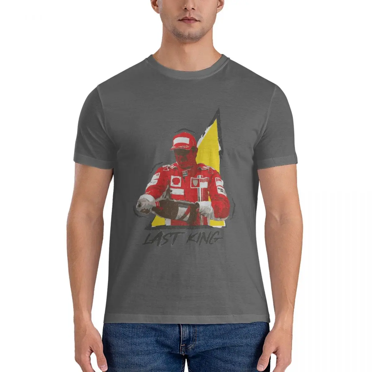 Tiki-LAST-F-FERRARI-KING-T-Shirts-for-Men-Pure-Cotton-Vintage-T-Shirts ...