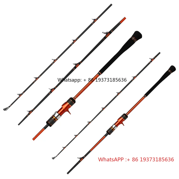 HEARTY RISE Slow Jigging III S Tokayo Carbon Fishing Rod for Sea ...