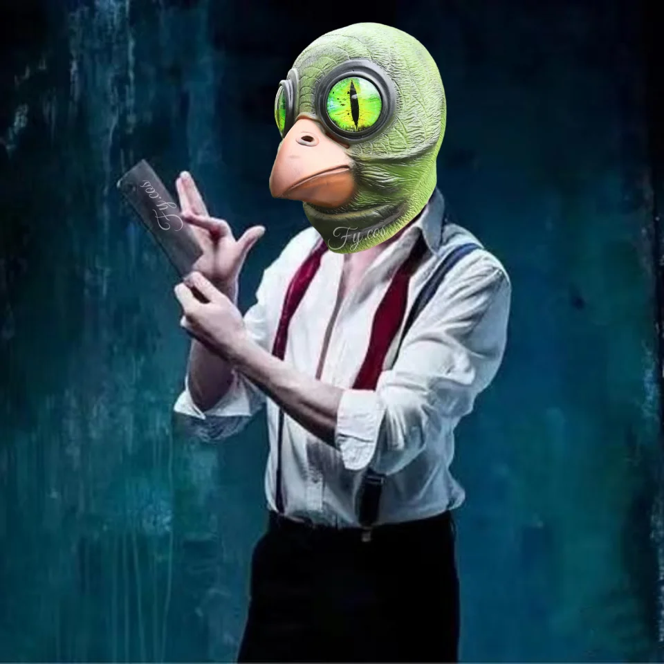 Horror Big Eyes Monster Bird Mask Full Face Latex Terror, 49% OFF