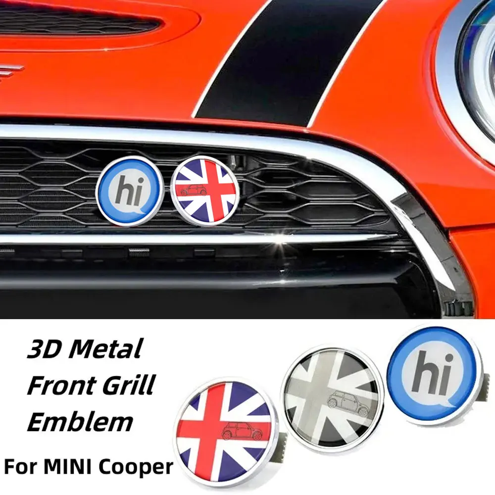 New Metal 3D Front Grill Emblem Badge Car Logo Exterior Decoration ...