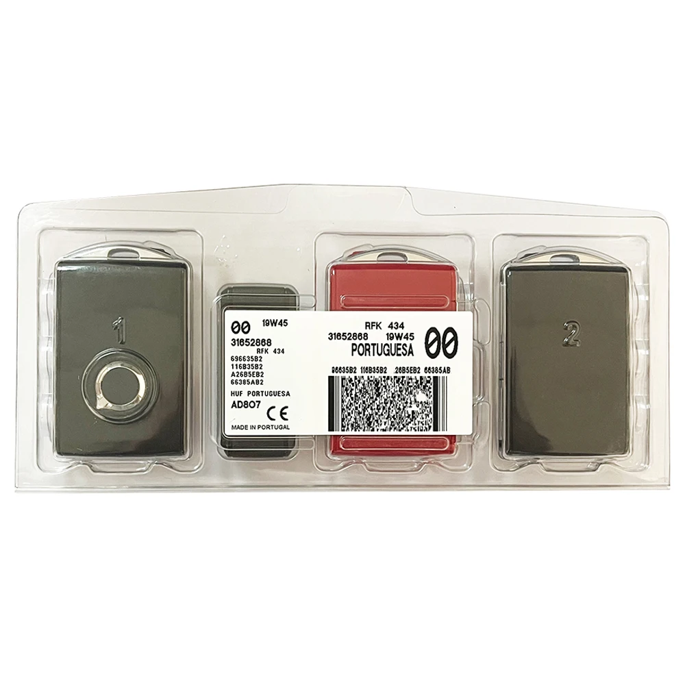 Original 4 Button Smart Remote Car Key 8A Chip 433Mhz for Volvo S90 S60 ...