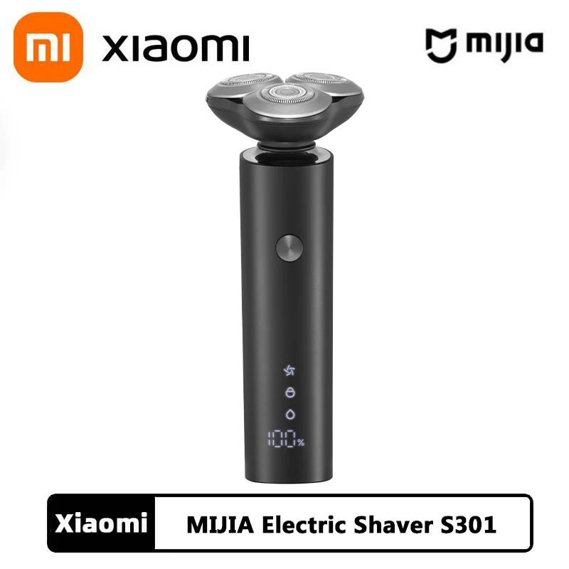 Xiaomi mijia barbeador elétrico masculino s301 aparador de barba ...