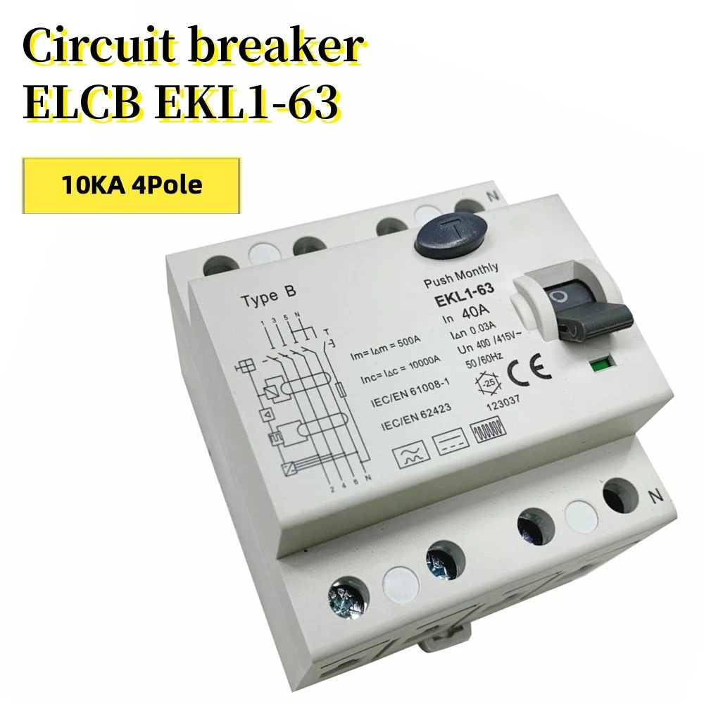 Type-B-RCCB-Residual-Current-Circuit-Breaker-10KA-2-Pole-4-Pole-40A ...