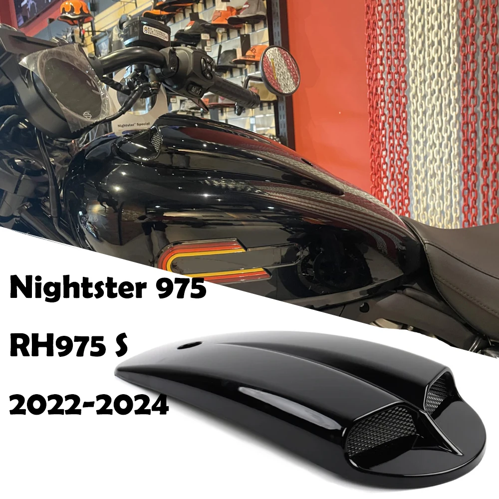 NEW-motorcycle-Dash-Fuel-Console-Gas-Tank-Cover-Air-Scoop-Smooth-Gloss ...