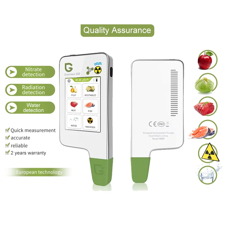 Greentest 1-6 Food Safety Detector Nitrate Tester Fruit Vegetable Meat ...