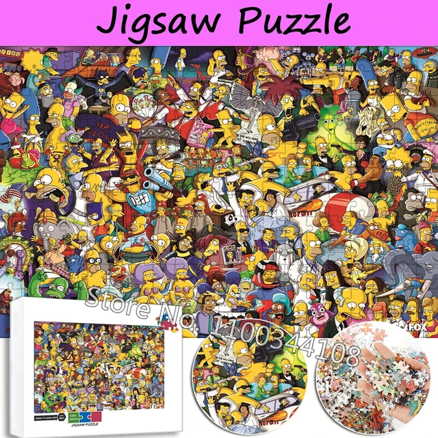 The Simpsons Treehouse Of Horror Happy Haunting 1000 Piece, 51% OFF