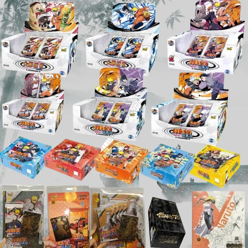 KAYOU Genuine Naruto Cards New T2W8 T4W7 Anime Collection Card Box ...