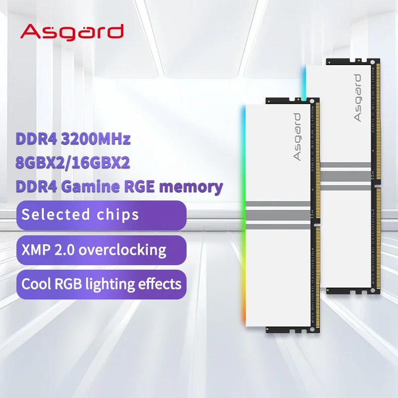 Asgard-Valkyrie-Memory-DDR4-RAM-PC-8GBX2-16GB-32GB-3200MHz-3600MHz-RGB ...
