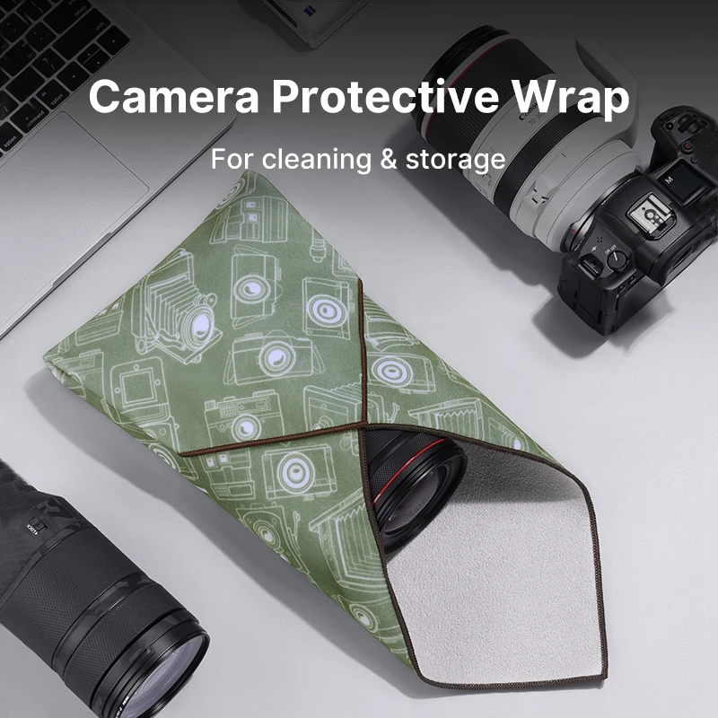 Ulanzi-SO20-Photography-Camera-Protection-Wrap-Cleaning-Cloth-Camera ...