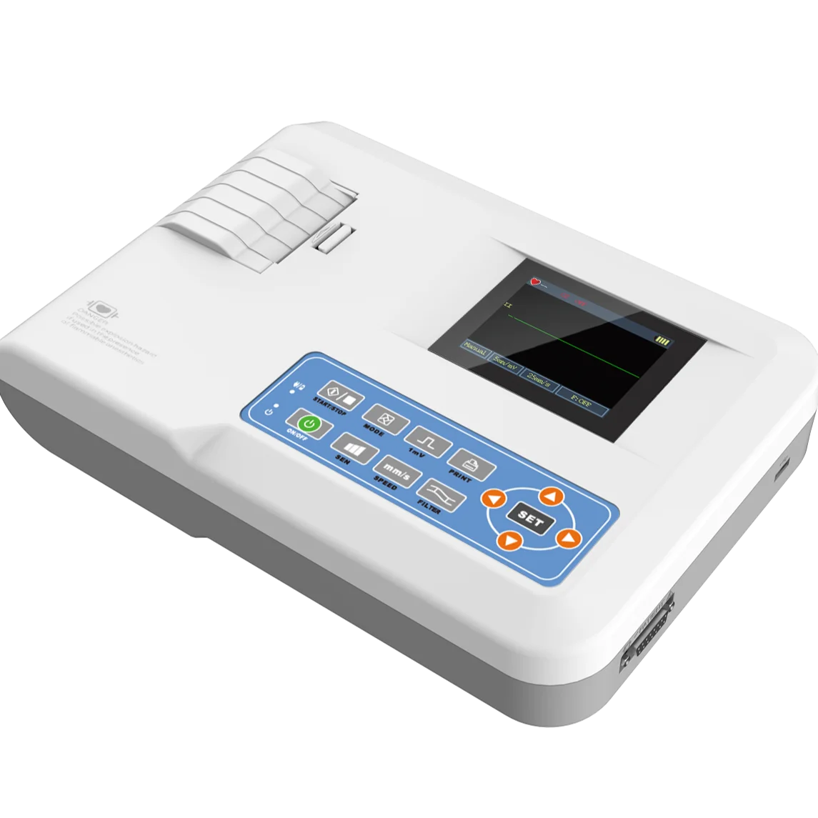 CONTEC ECG100G 1 channel Portable ecg monitor electrocardiography ...