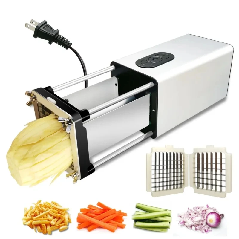 Electric-French-Fry-Cutter-French-Fries-Vegetable-Potato-Carrot-Apple ...