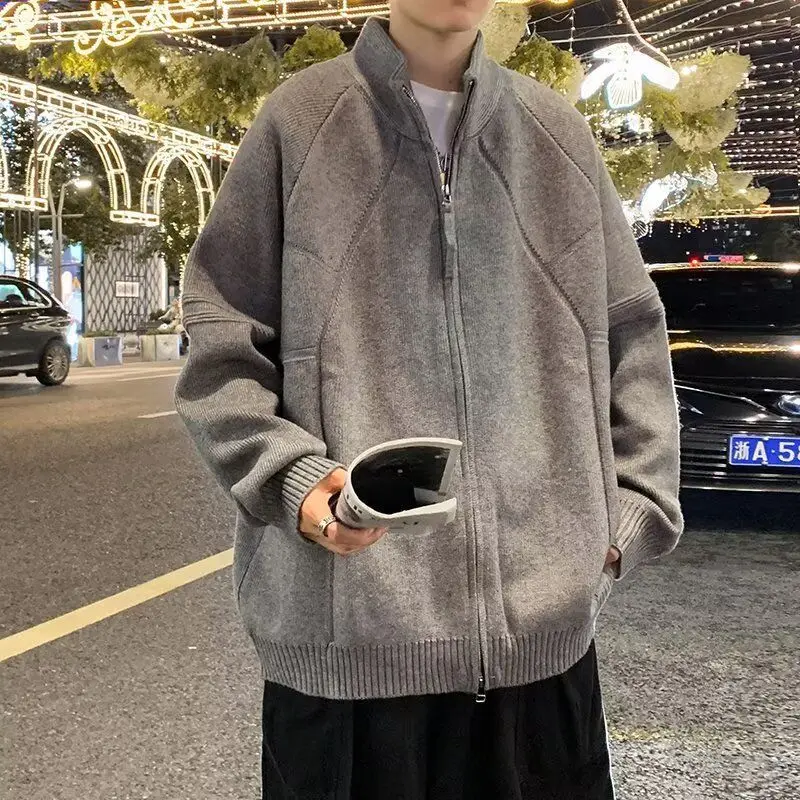 Estilo-coreano-calle-alta-hombres-y-mujeres-moda-personalidad-cuello ...