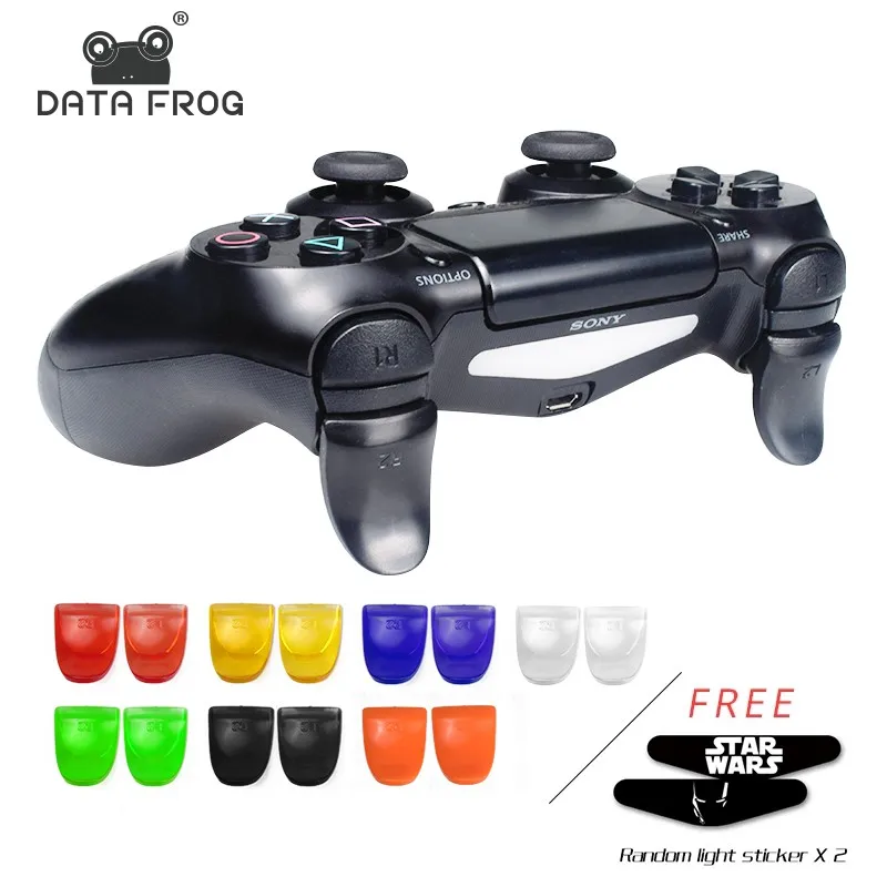 DATA-FROG-1Pair-L2-R2-Extension-Trigger-Button-For-PS4-PS4-Pro-PS4-Slim ...