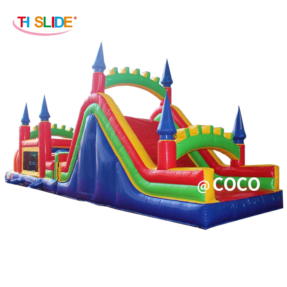 Inflatable Obstacle Course Slide