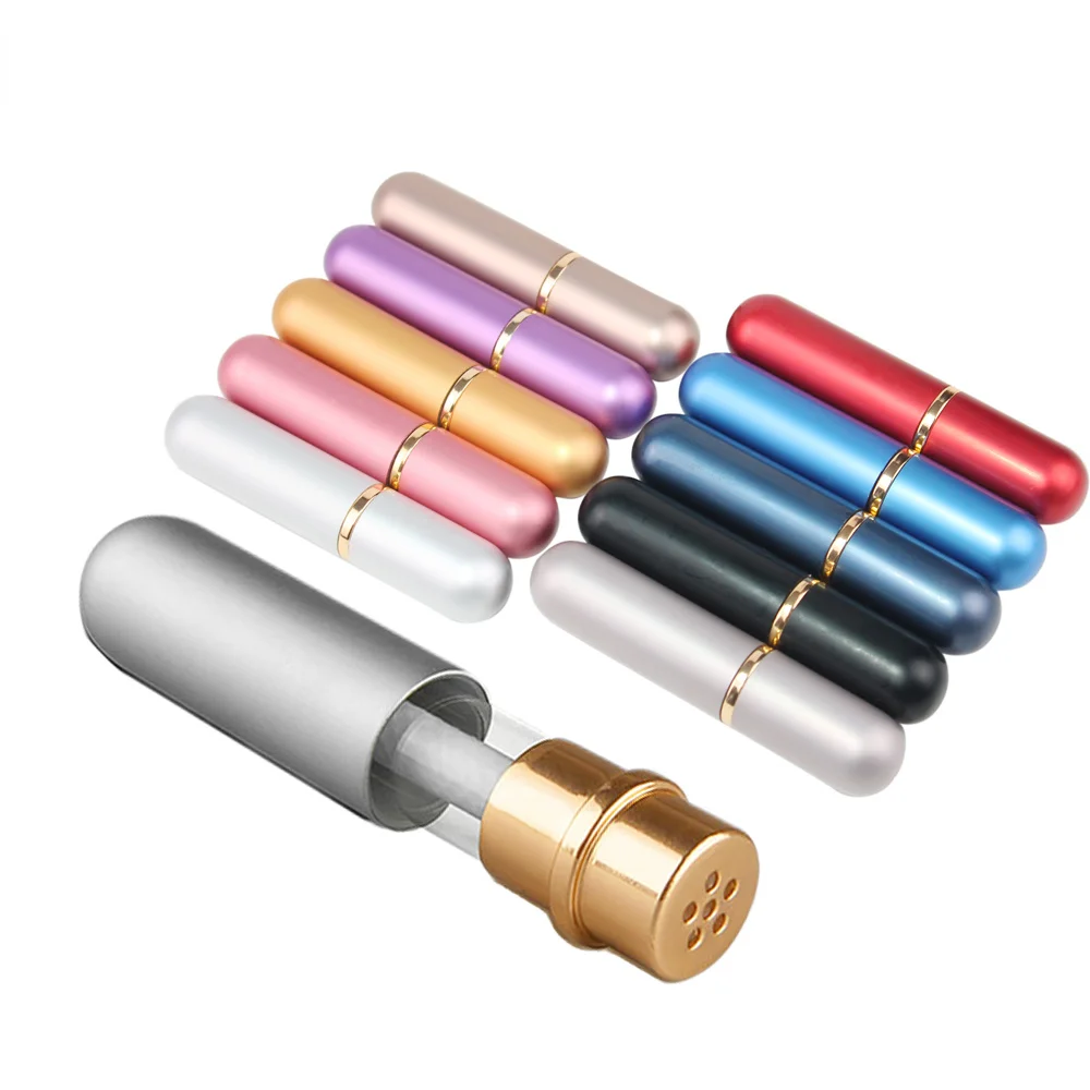 1-20pack Refillable Empty Metal Nasal Inhalers For Essential Oils ...
