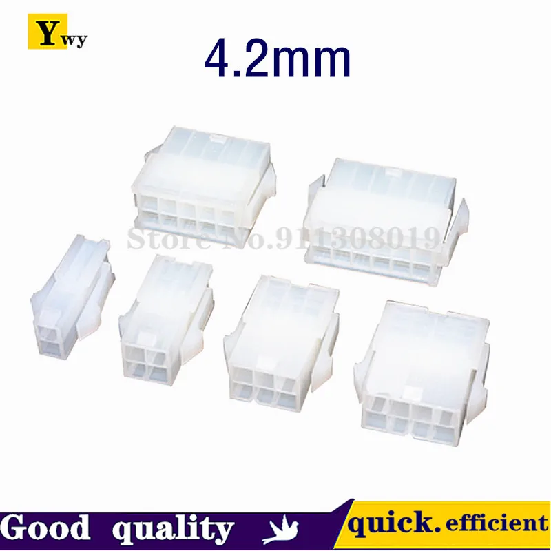 5PCS-female-shell-4-2mm-connector-double-row-plug-5557-5559-2P4-6-8-10 ...