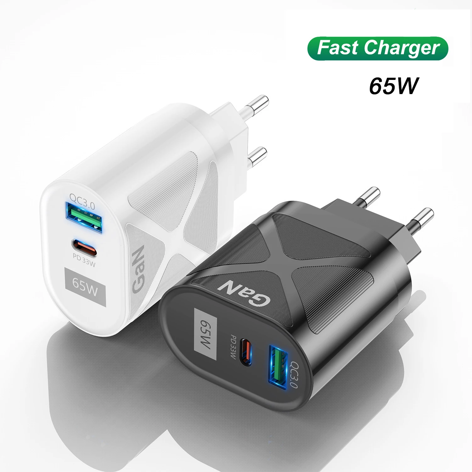 Original 65W GaN Fast Charge Adapter for MacBook Laptop Air Pro Type C ...