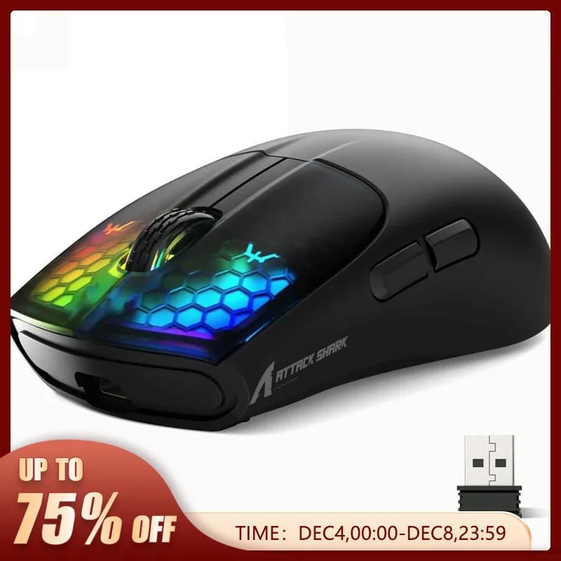 X5-Wireless-Gaming-Mouse-with-3-Modes-BT-2-4Ghz-USB-C-PAW3212-Optical ...