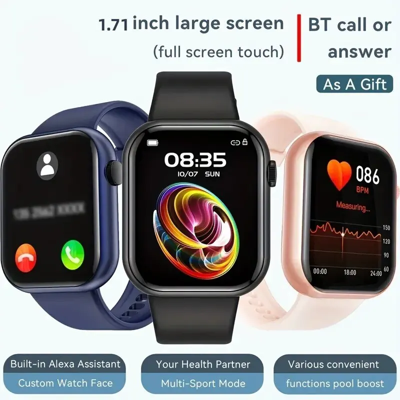 Original SmartWatch I7 Pro Max Series 7 Phone Call Custom Watch Face ...