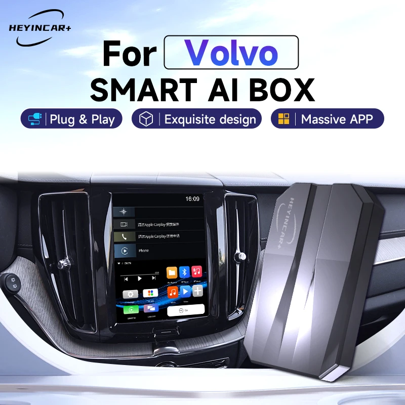 2024-HEYINCAR-Smart-AI-Box-Wireless-Android-Auto-CarPlay-Adapter-For ...