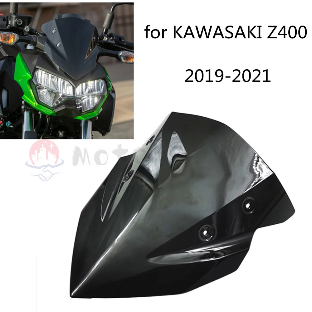 For-KAWASAKI-2019-2020-2021-Z400-Windshield-Deflectors-Touring-Screen-Z ...