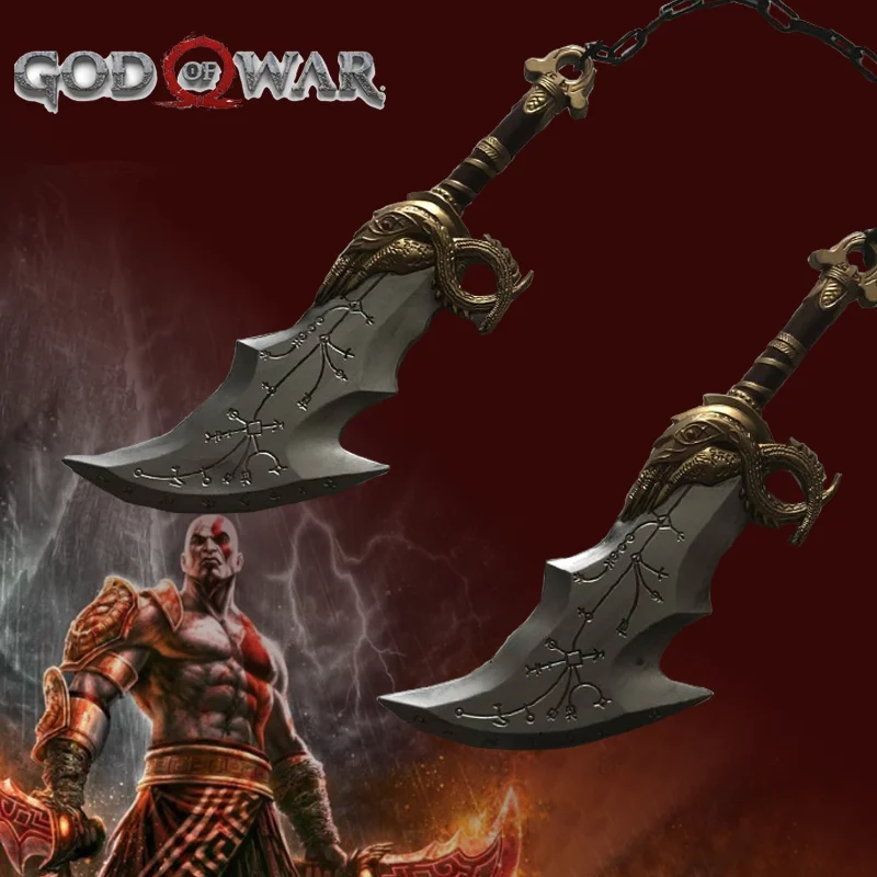 1:1 Cosplay God of War 4 Athena Blade Tomahawk Chained Axe Prop Weapon ...