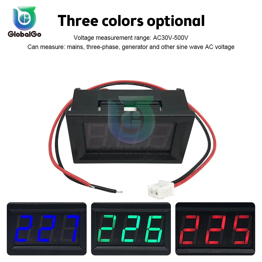 AC-30-500V-0-56inch-AC-Voltmeter-220V-3-Phase-380V-Universal-LED ...