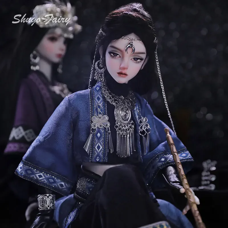 Suxi Ball Jointed Doll 1/4 Unique Minority Miao Paladin Embroidery ...