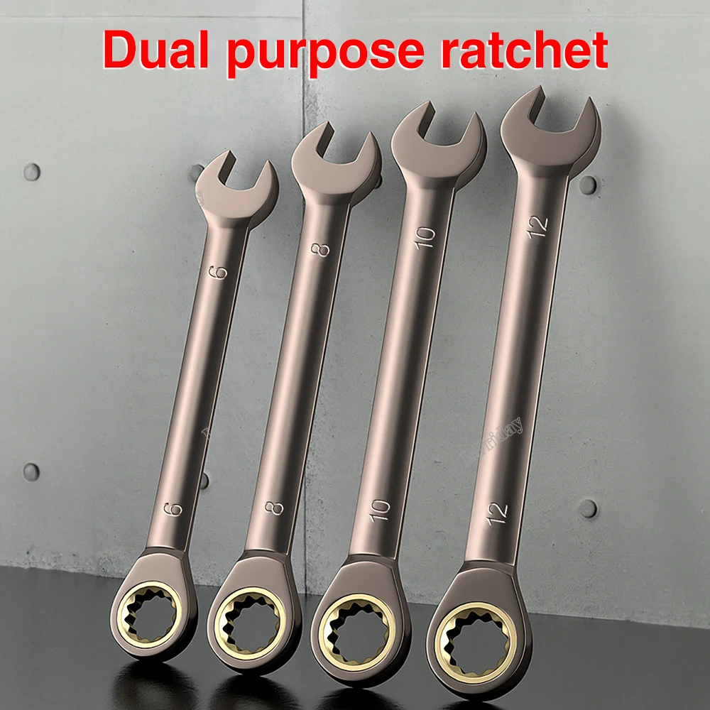 1Pc-Key-Wrench-Flexible-Golden-Ratchet-Wrenches-Torque-Universal ...