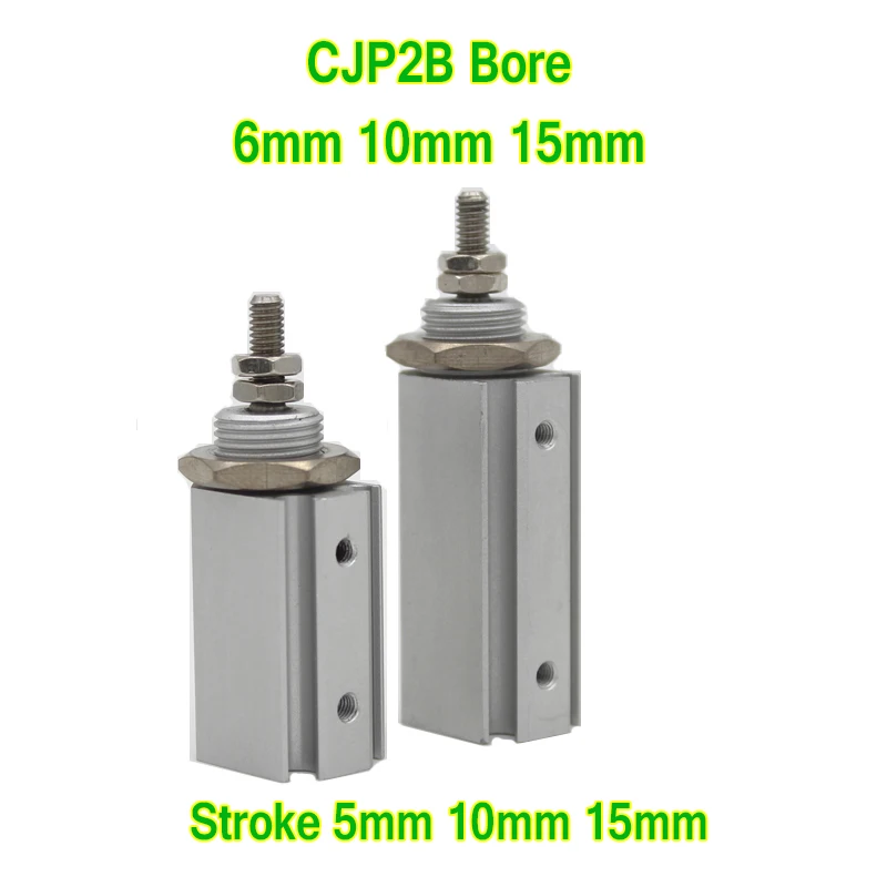 SMC type mini cylinder sing rod double acting pneumatic cylinder CDJP2B ...