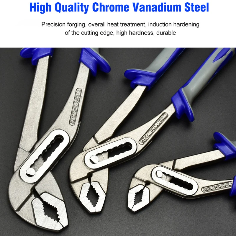 Water-Pump-Pliers-Multifunctional-Wrench-Open-Pipe-Pliers-Large-nosed ...